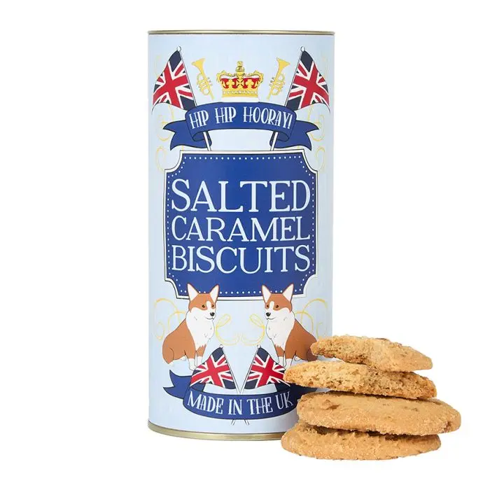 Celebrating London Salted Caramel Biscuits
