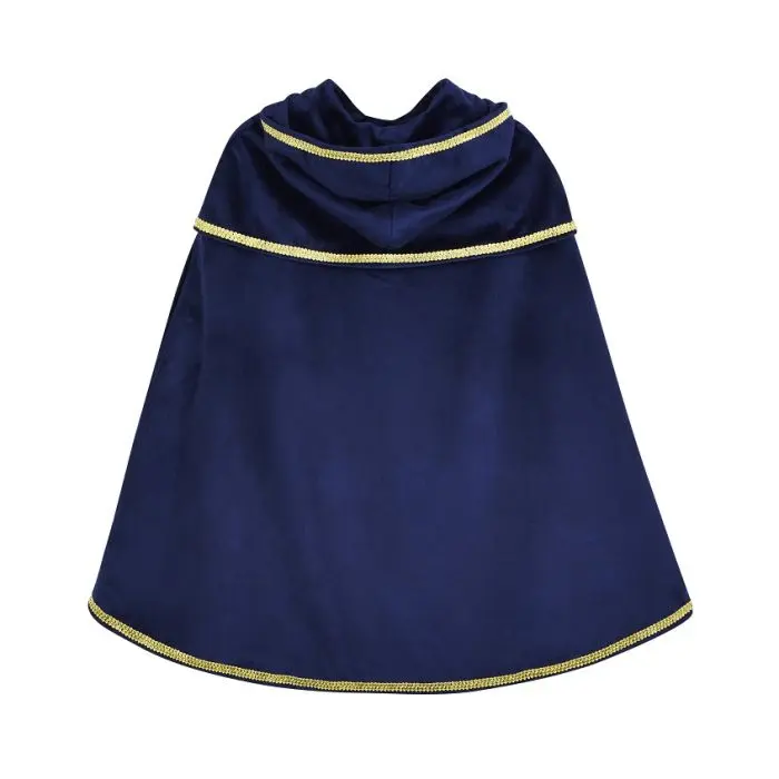 dark blue cape