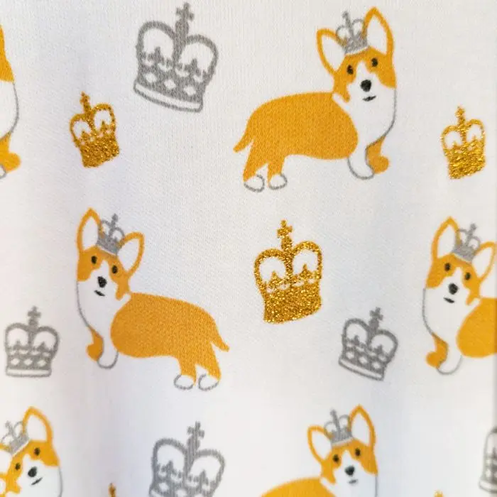 corgi print pyjamas
