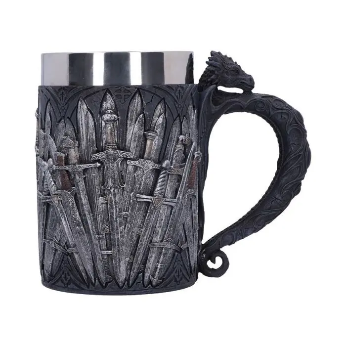 Medieval sword tankard